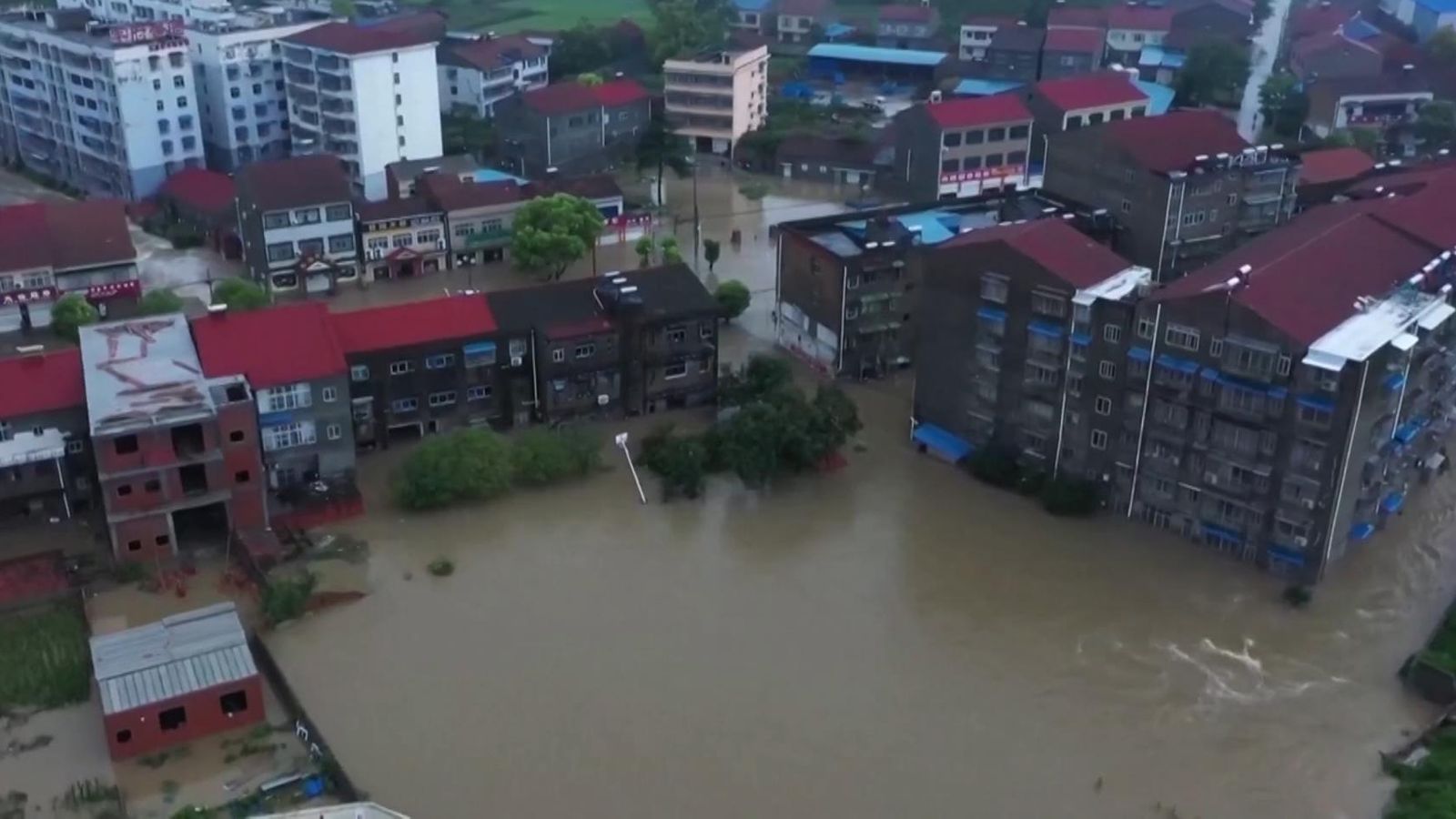 China floods: Severe flooding hits central Hubei Province | World News ...