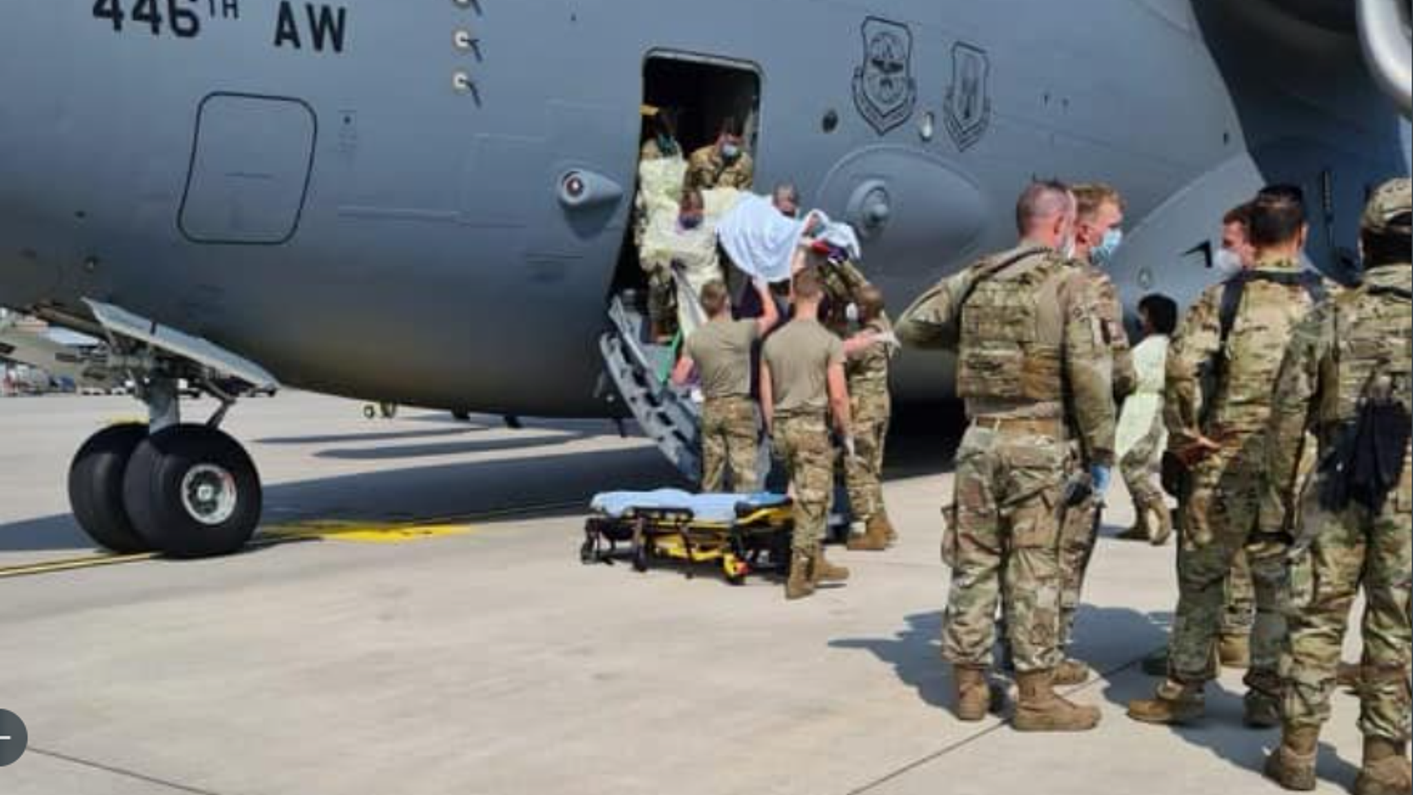Afghanistan: Afghan mother goes into labour on evacuation flight ...