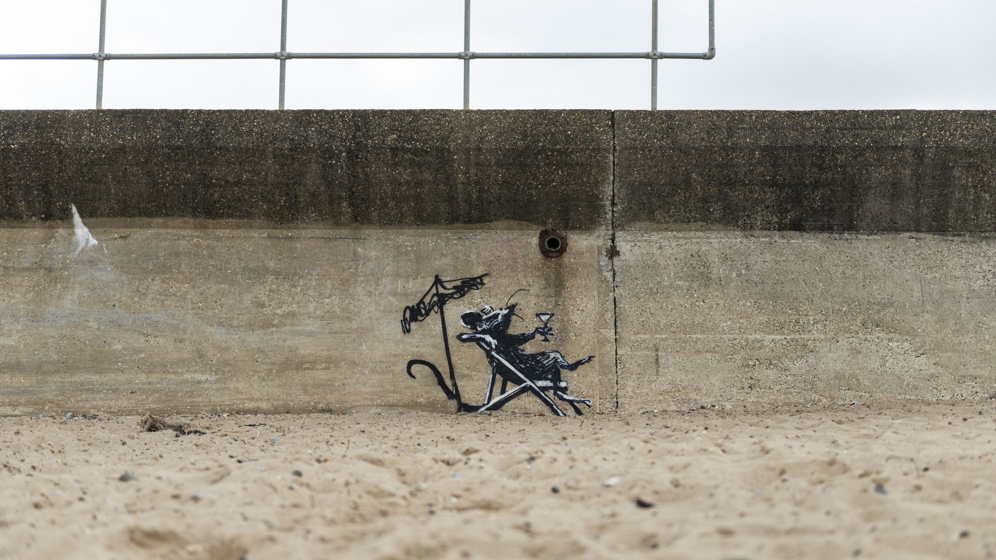 Banksy confirms he was behind 'Spraycation' street art that began ...