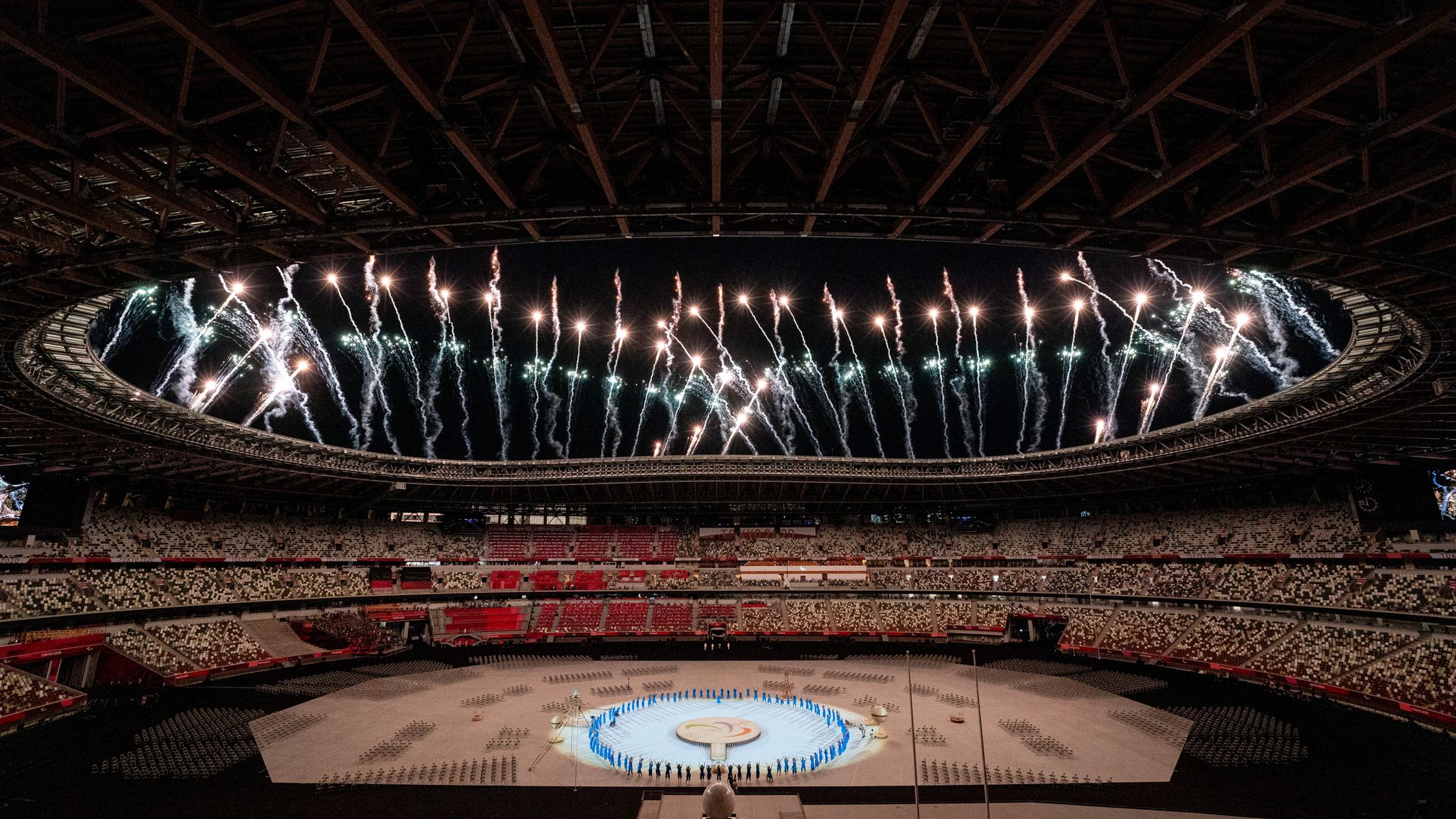 Tokyo Paralympics: Opening ceremony takes place with fireworks and ...