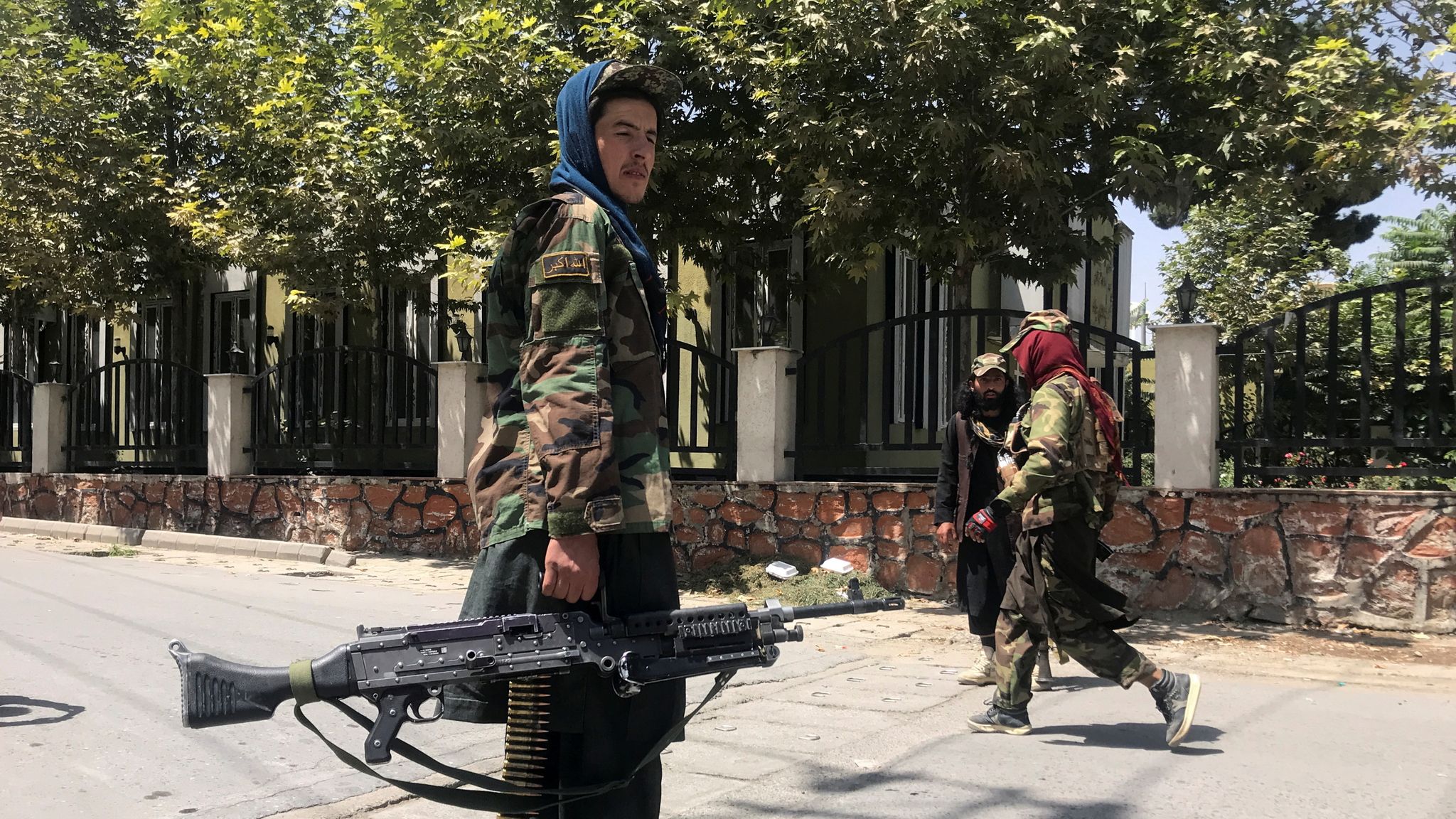 In pictures: Chaos across Kabul as Taliban takes control of Afghan ...