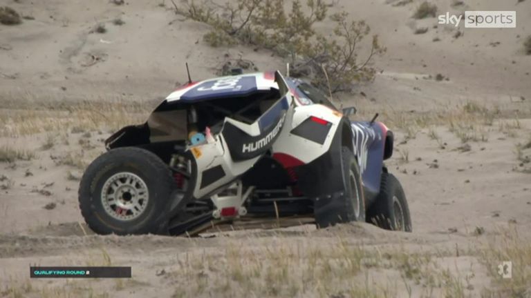 Leduc rips the back end of his car | Video | Watch TV Show | Sky Sports