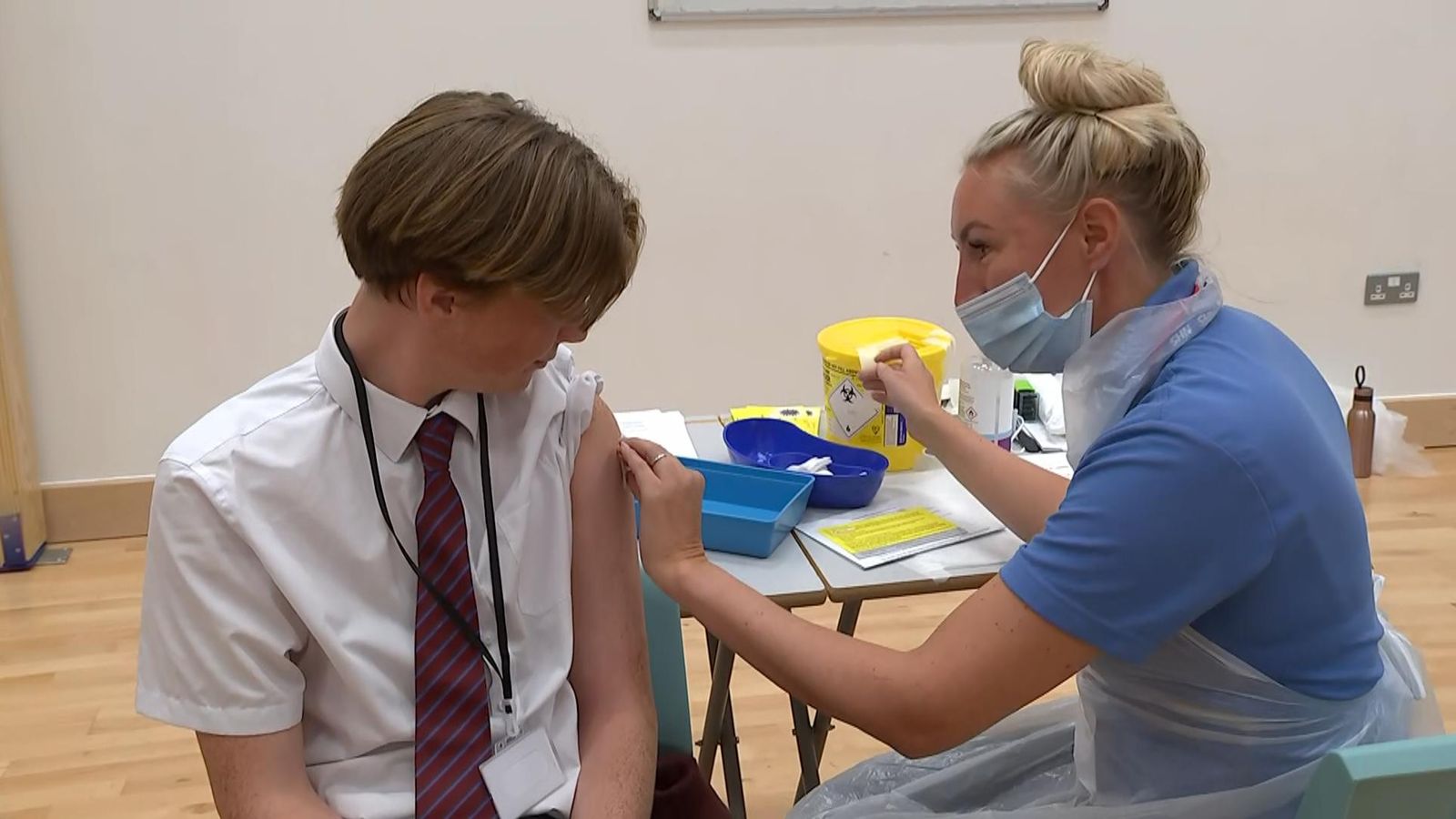 COVID-19: Coronavirus vaccine rollout reaches 12 to 15-year-olds | UK ...