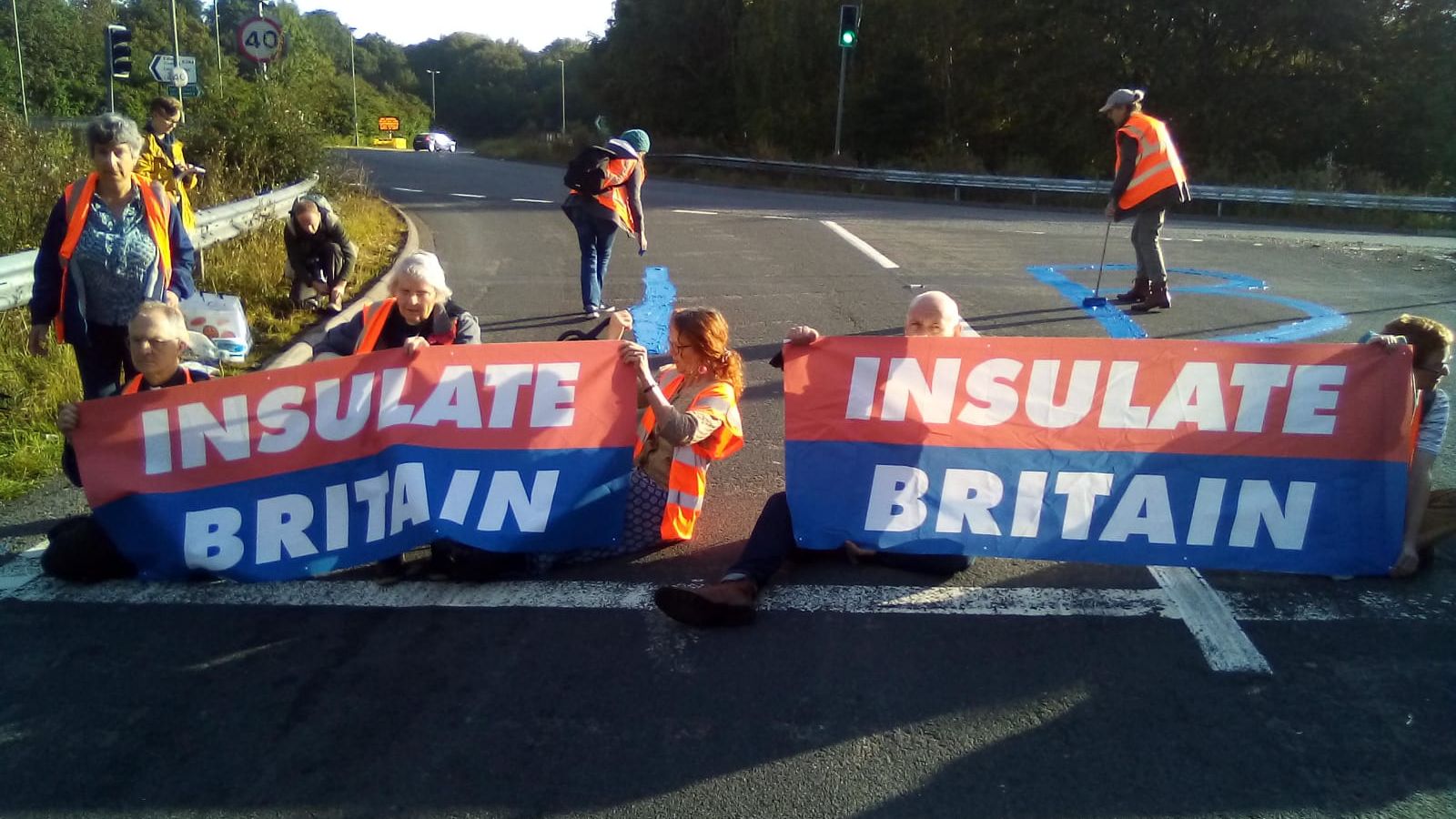 Protesters block M25 for the third time this week as police make swift ...
