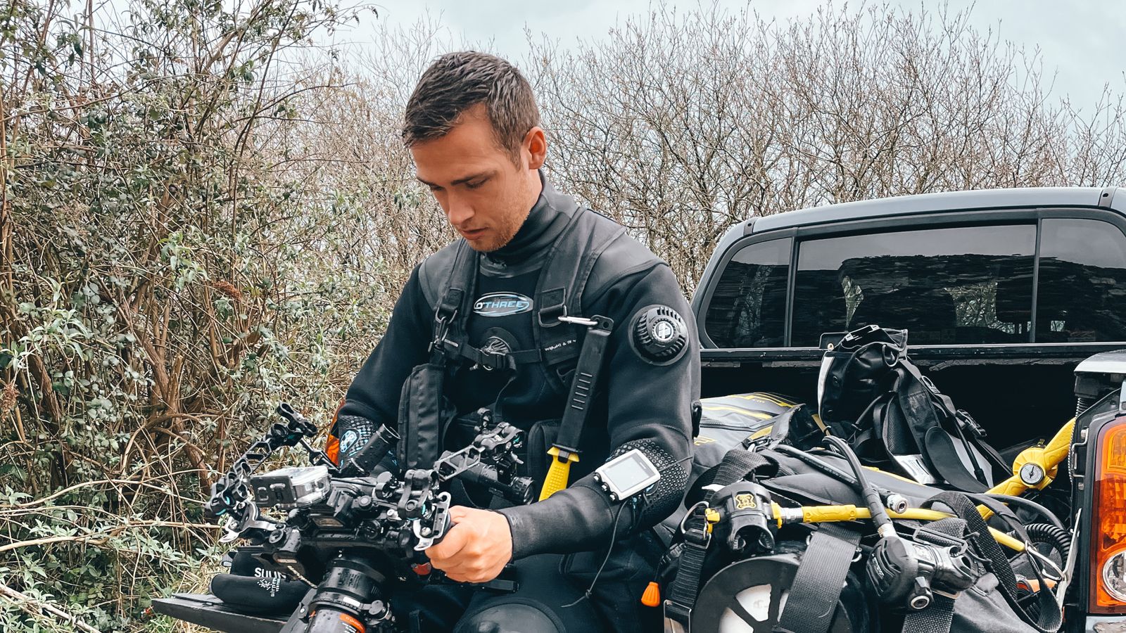 First underwater footage of critically endangered Angelshark recorded ...