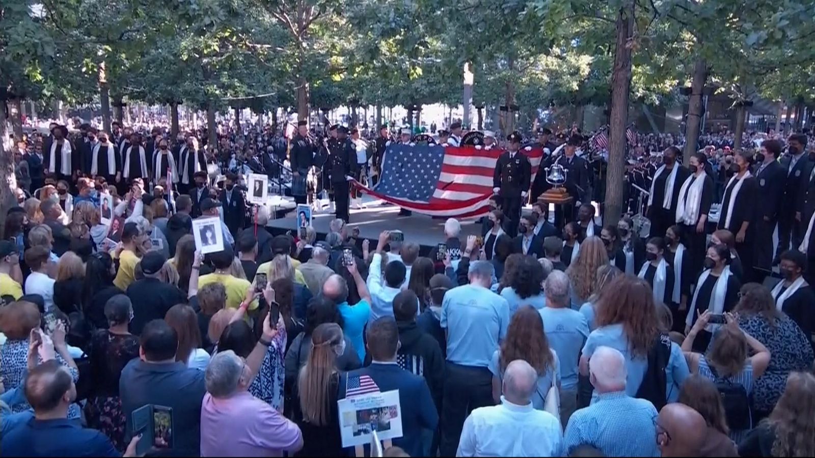 9/11 anniversary: America marks 20 years since terror attacks as ...