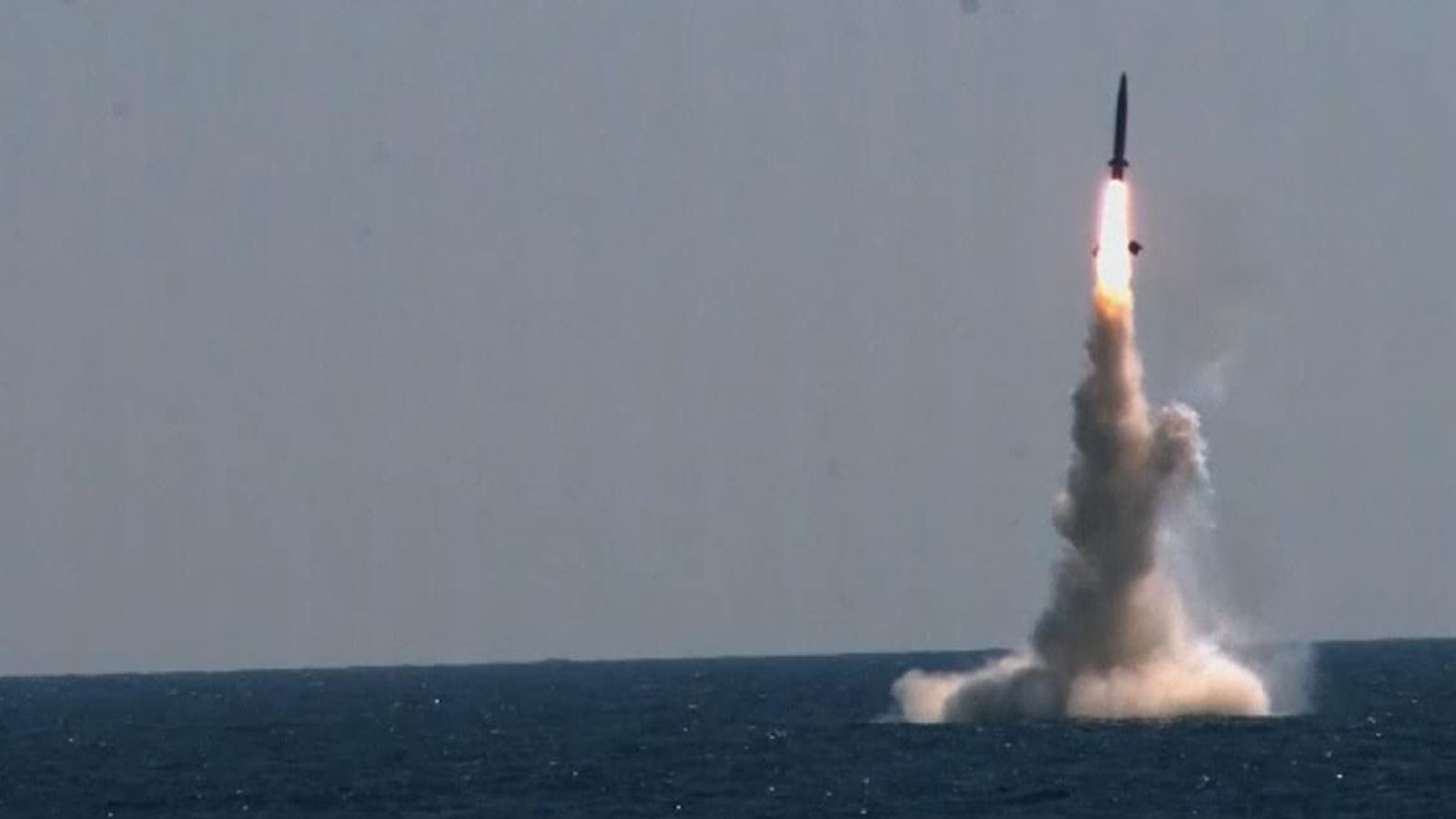 South Korea Tests Submarine Launched Ballistic Missile World News