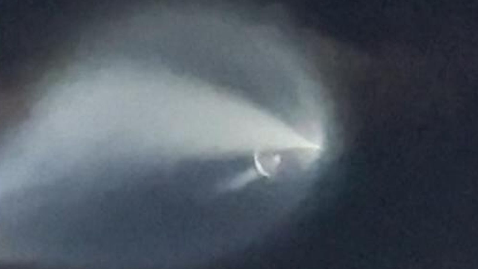 SpaceX: Moment of separation seen from the ground | Science, Climate ...