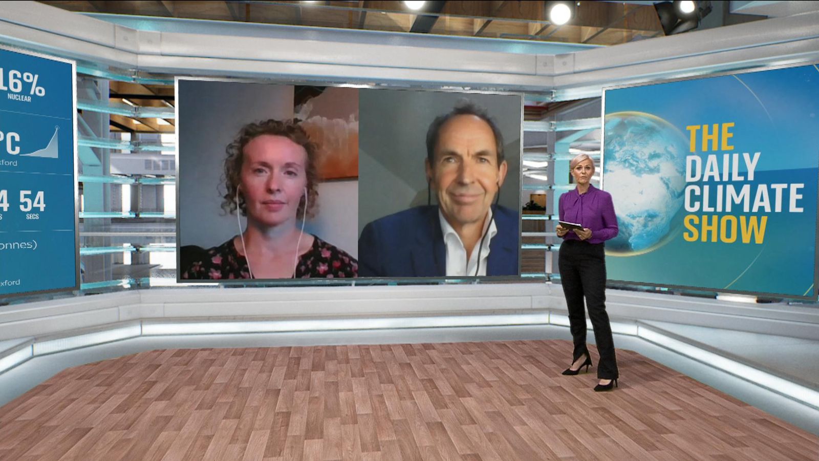 Debate over COP26 and the energy and supply crisis on The Daily Climate ...