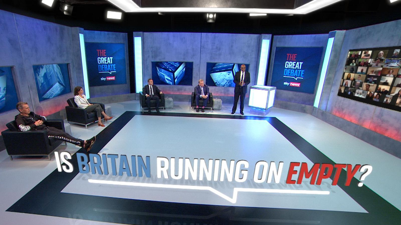 The Great Debate: Is Britain running on empty? | UK News | Sky News
