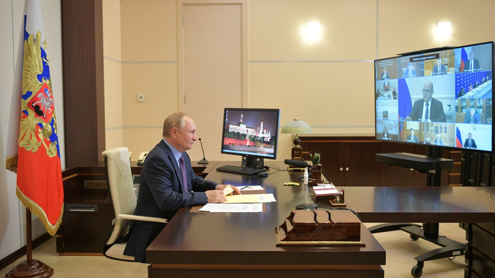 COVID-19: Dozens of infections in Putin entourage force him to self ...
