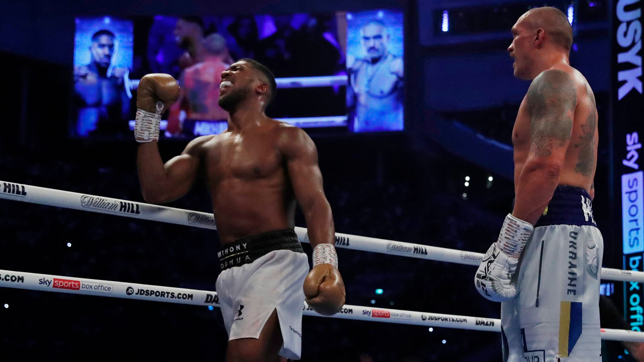 Anthony Joshua's world heavyweight championship reign ended by ...