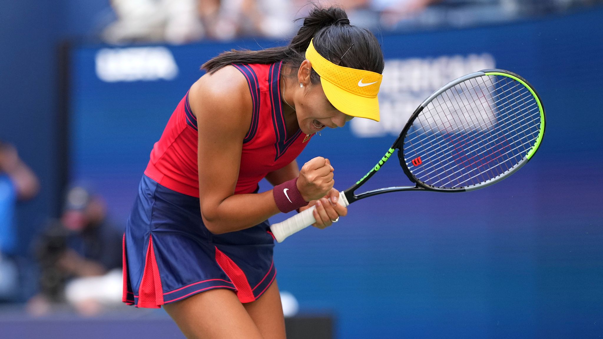 Emma Raducanu: British tennis player through to quarter-finals of US ...