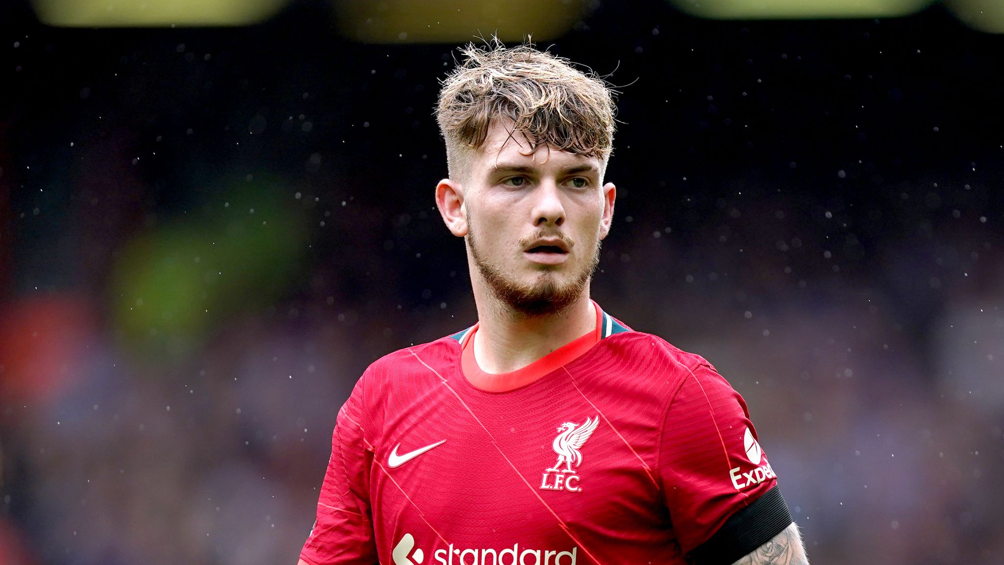 Harvey Elliott: Injured Liverpool star gives football kit to boy in ...