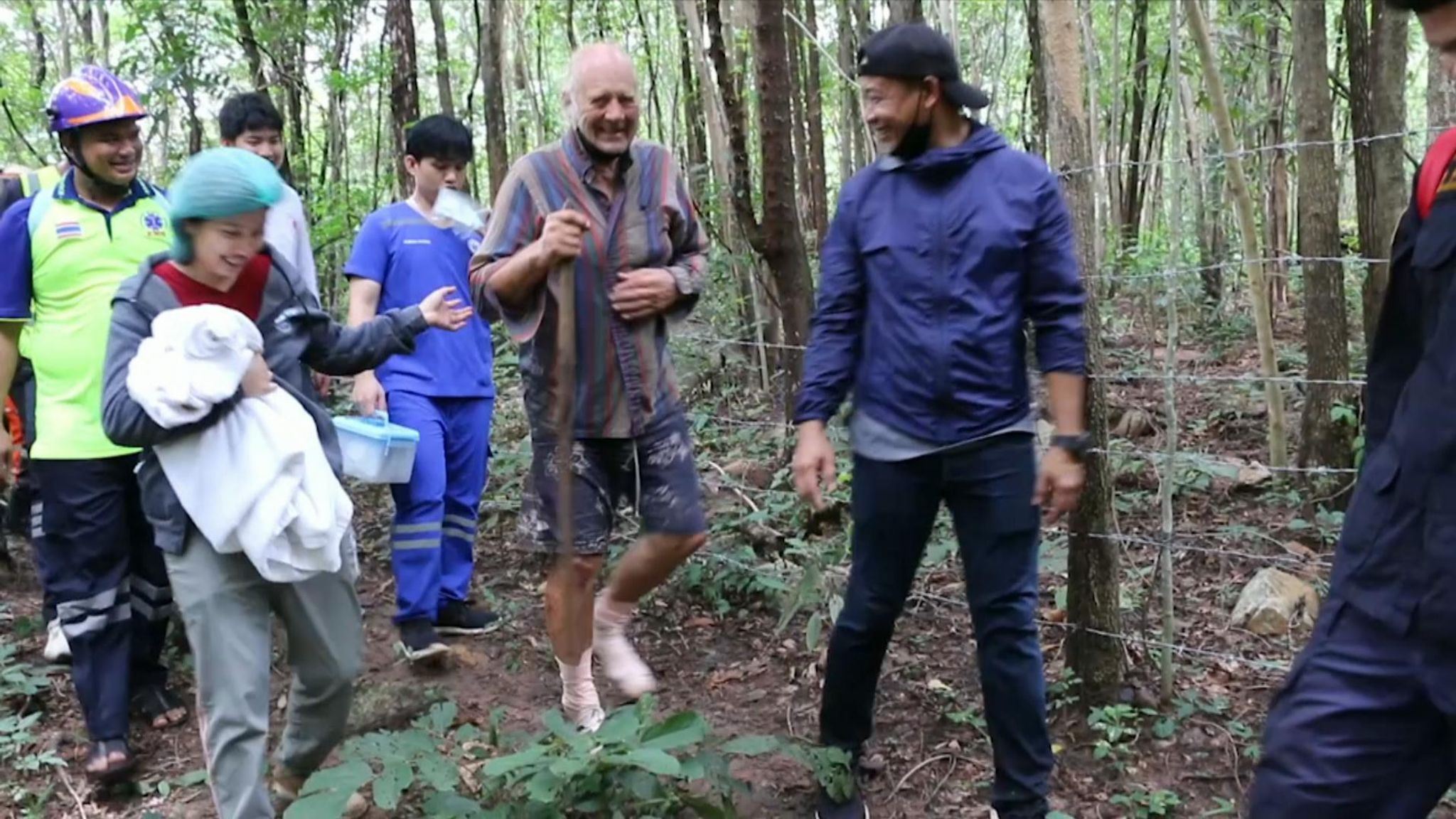 Thailand: British man rescued after getting lost in forest for three ...