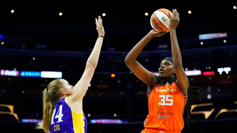 WNBA: Sun 75-57 Sparks | Video | Watch TV Show | Sky Sports