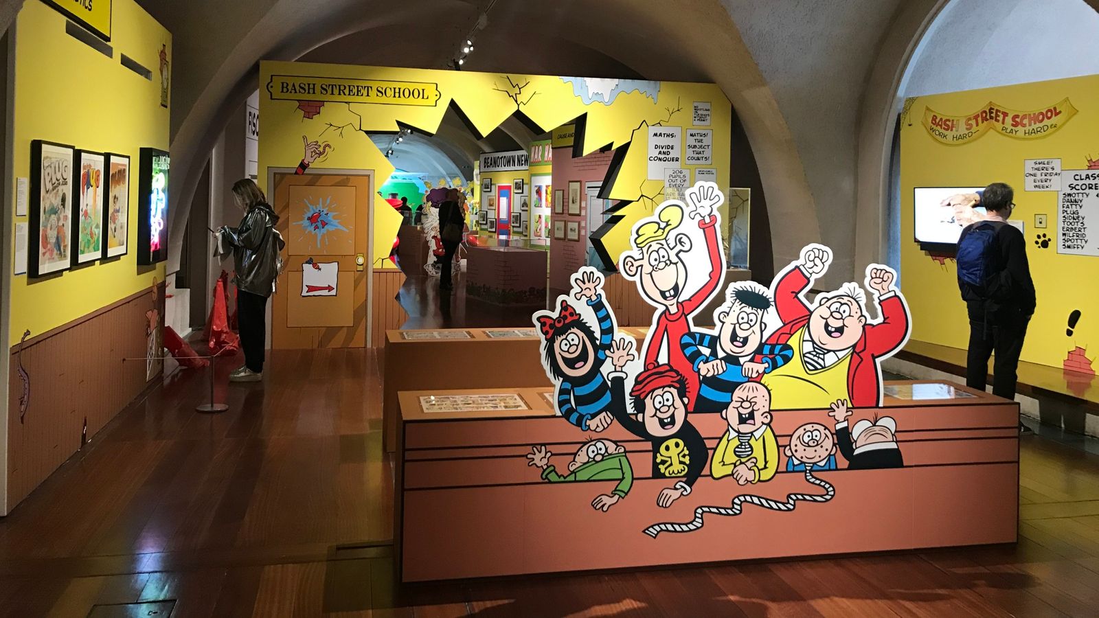 The Beano exhibition: Why the 'hidden hand' comic behind British ...