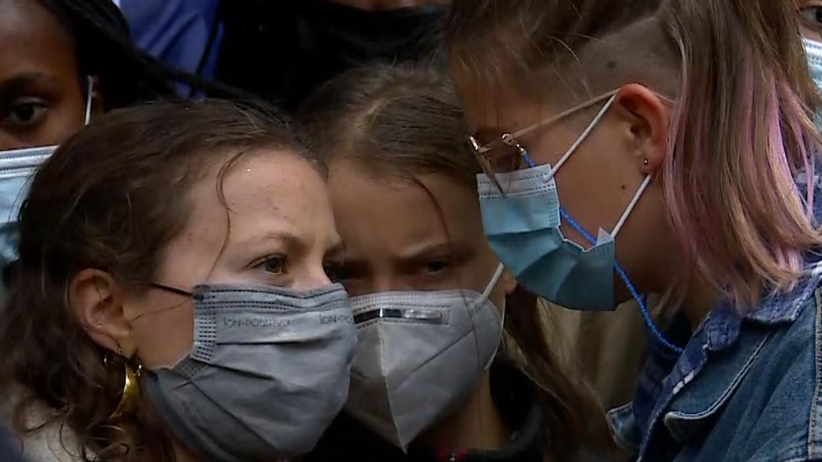 Greta Thunberg: Climate activist mobbed as she protests at Standard ...