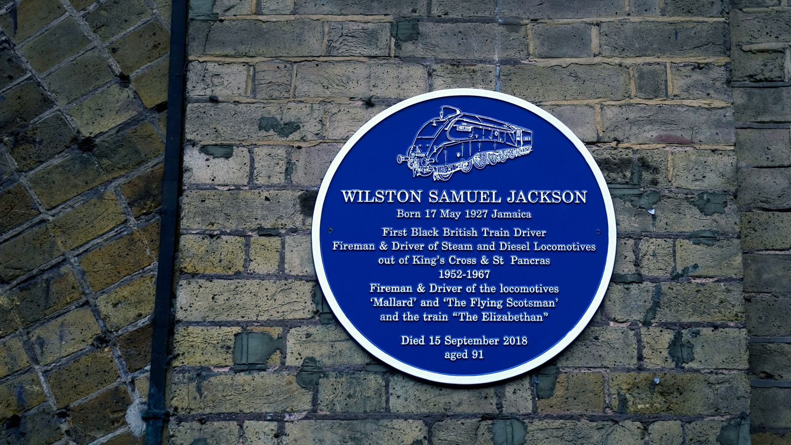 Britain's first black train driver Wilston Samuel Jackson honoured with ...