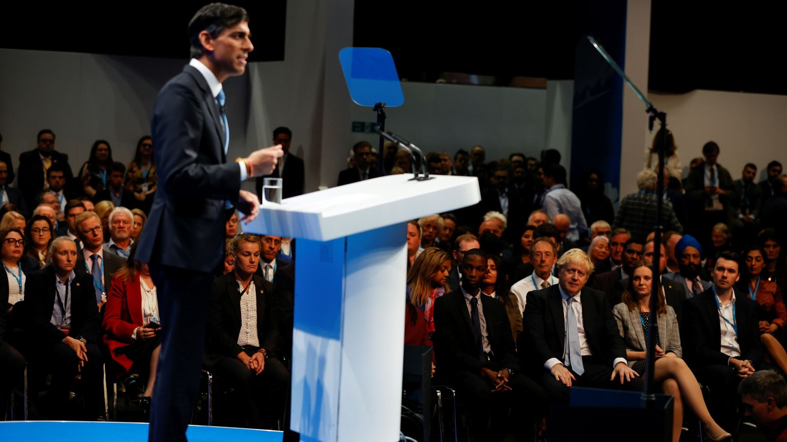 Conservative Party conference 2021: Chancellor Rishi Sunak's awkward ... Conservative Party conference 2021: Chancellor Rishi Sunak's awkward ...