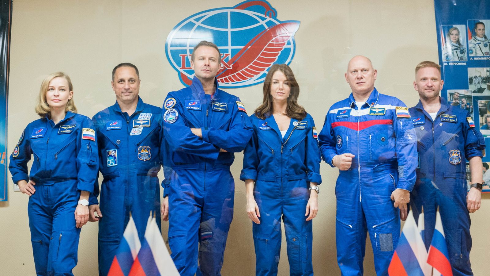 Russia sends actress and director to International Space Station to ...
