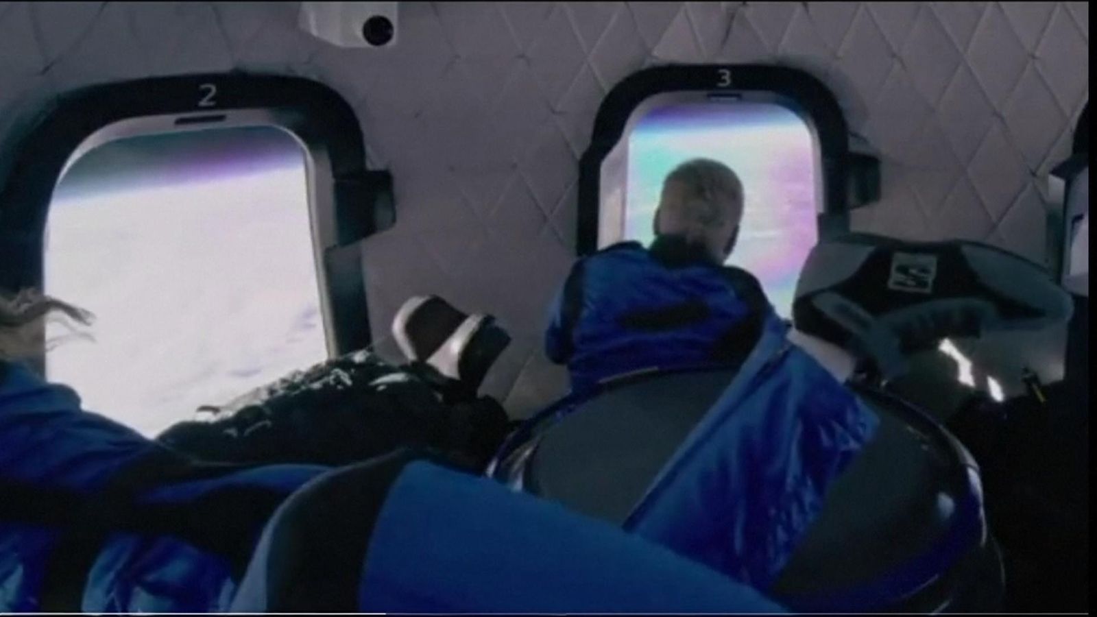 Blue Origin: William Shatner awestruck in zero-gravity orbit | Science ...