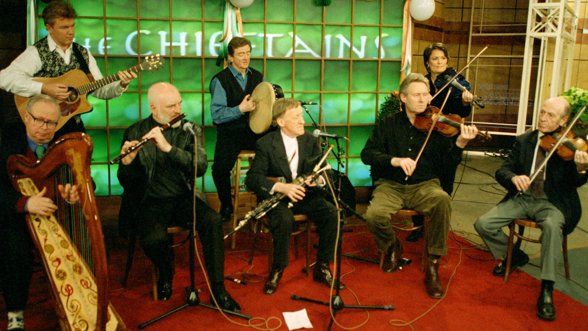 Chieftains founder Paddy Moloney dies aged 83 | Ents & Arts News | Sky News