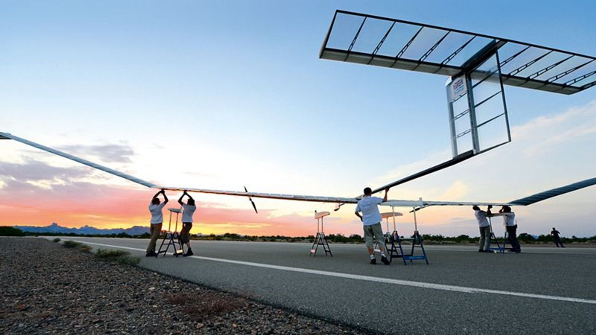 Solar-powered aircraft could spend six months in the stratosphere at a ...
