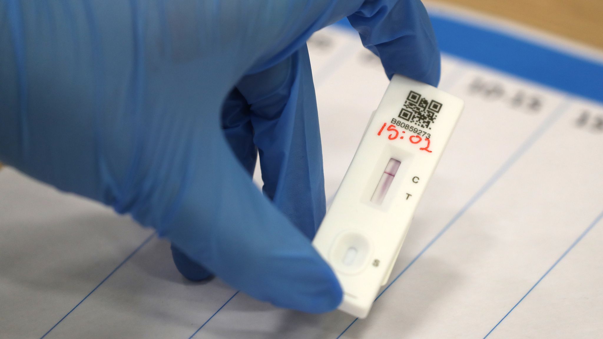 COVID-19: Daily lateral flow testing for double-jabbed contacts of ...