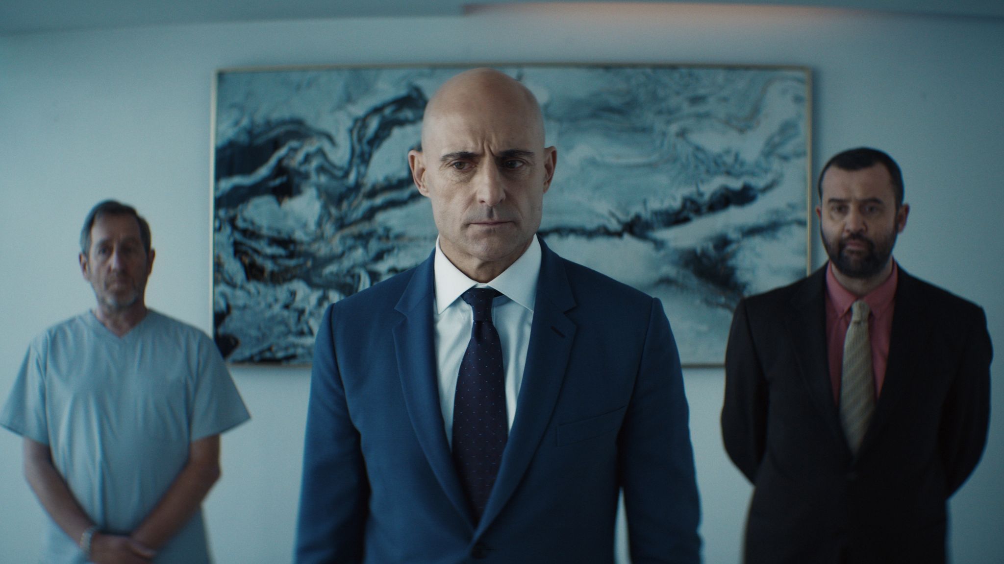 Temple stars Mark Strong and Daniel Mays catch up with Sky News ...