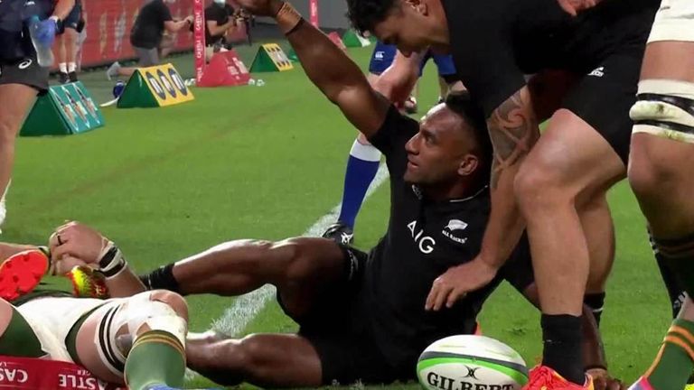 Reece's All Blacks try in the response | Video | Watch TV Show | Sky Sports