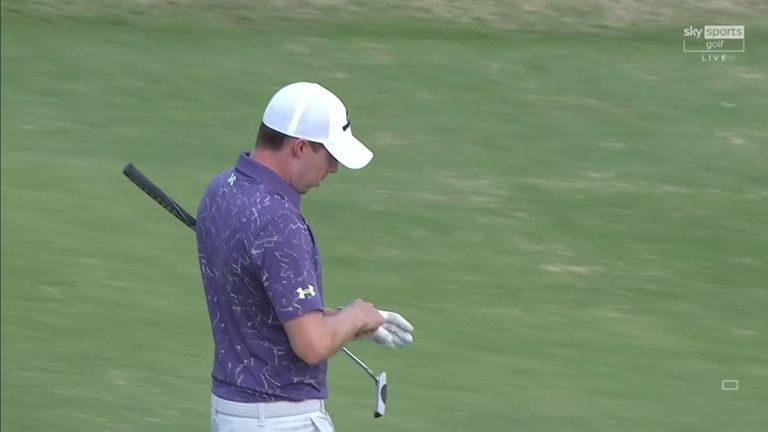 Fitzpatrick putts off the green at 18th | Video | Watch TV Show | Sky ...