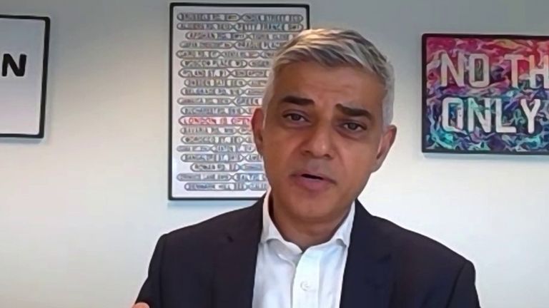 The Mayor Of London Sadiq Khan Says Public Confidence In The Police