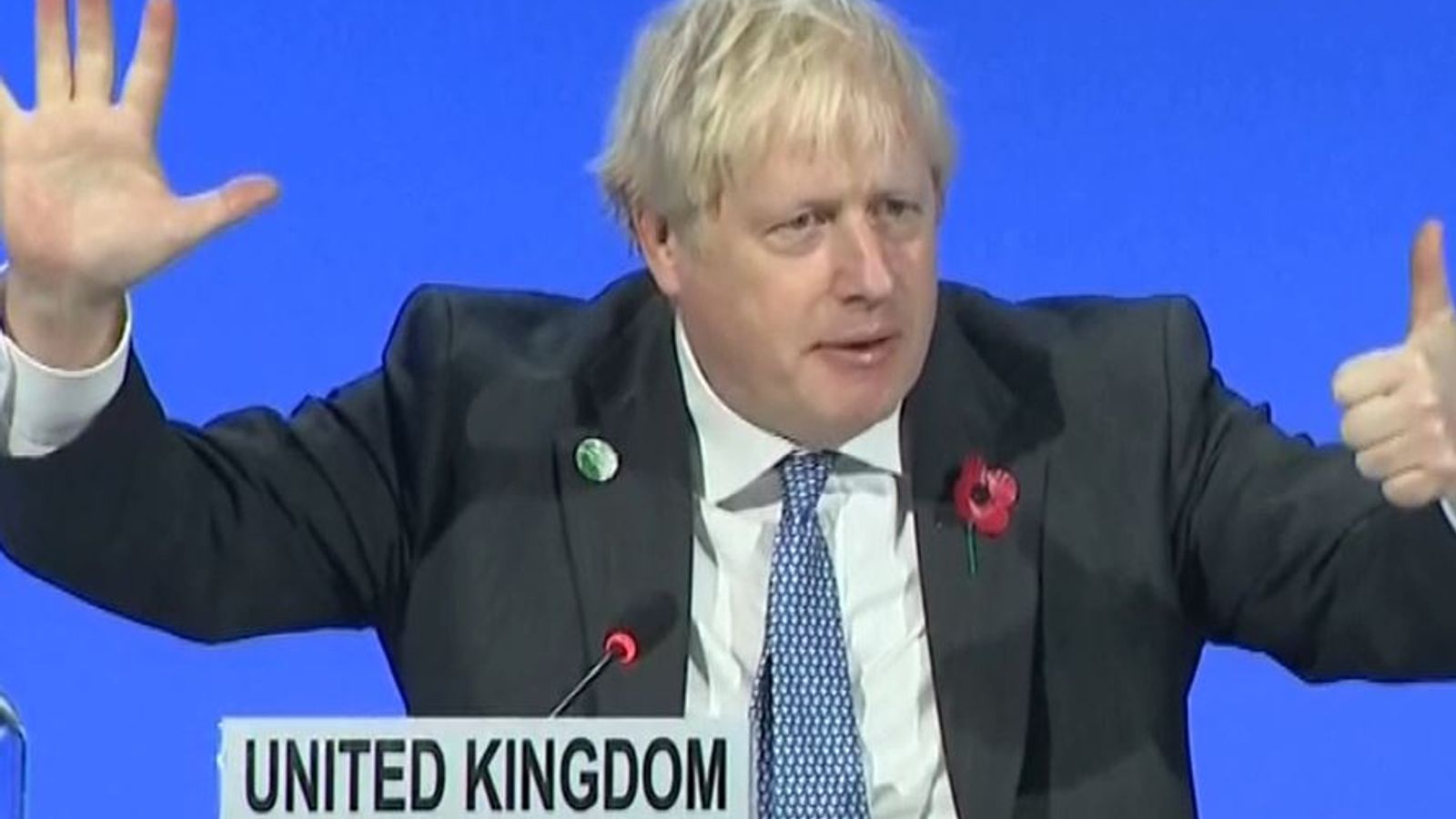 COP26: 'Let's keep 1.5 alive' Boris Johnson tells climate change summit ...