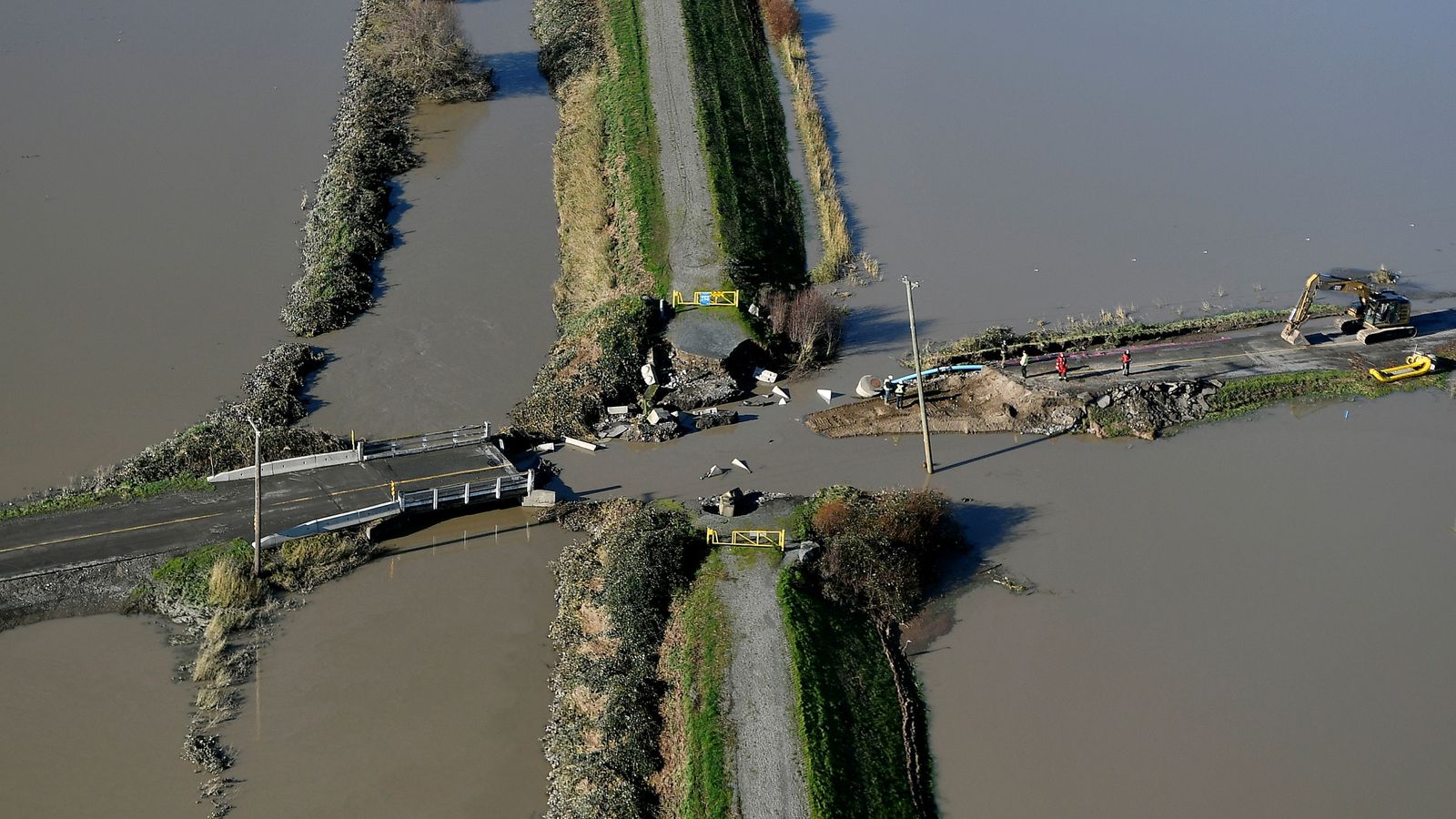 Canada floods: British Columbia limits fuel purchases and non-essential ...