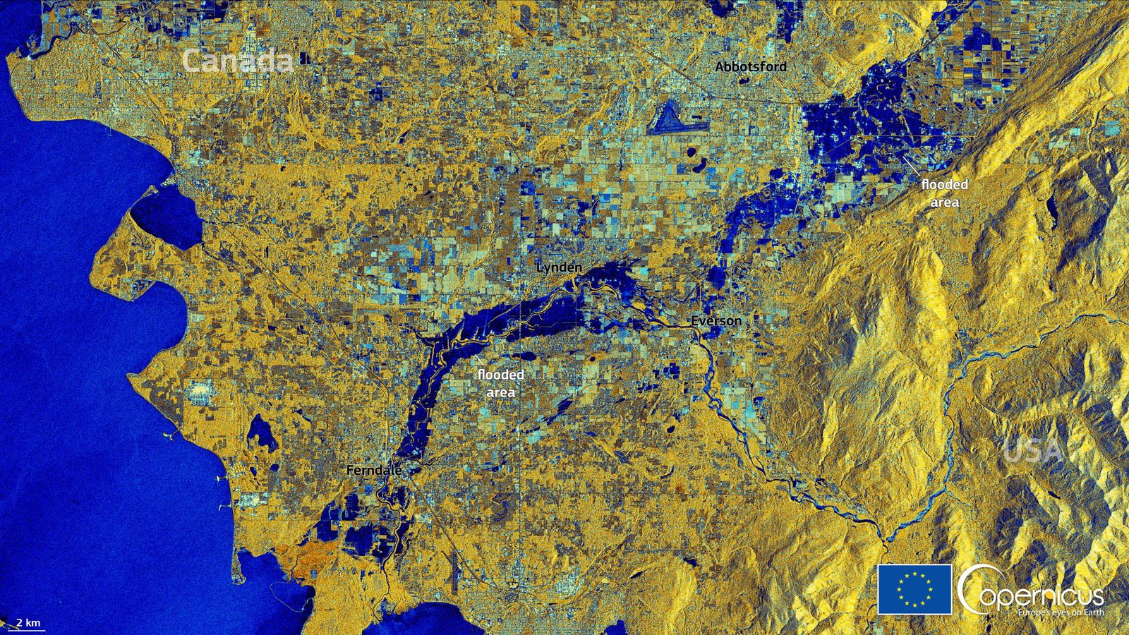Washington and Canada flooding: One dead and thousands evacuated ...