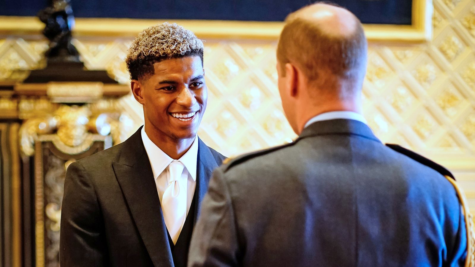 Marcus Rashford honoured at Windsor | News UK Video News | Sky News