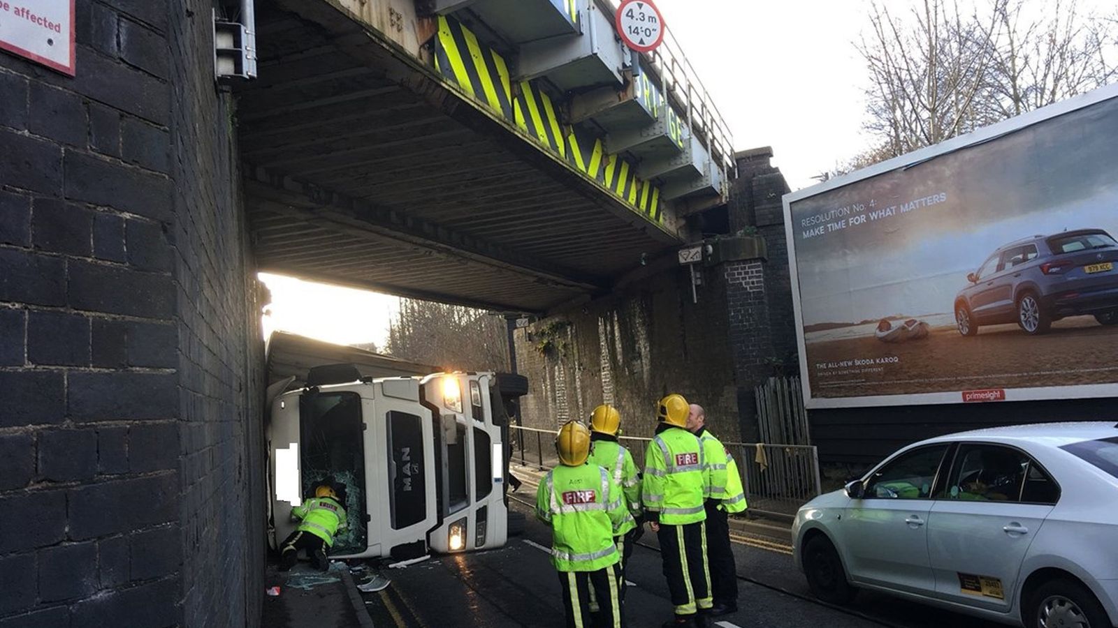 Revealed: Britain's 10 most-bashed railway bridges | UK News | Sky News