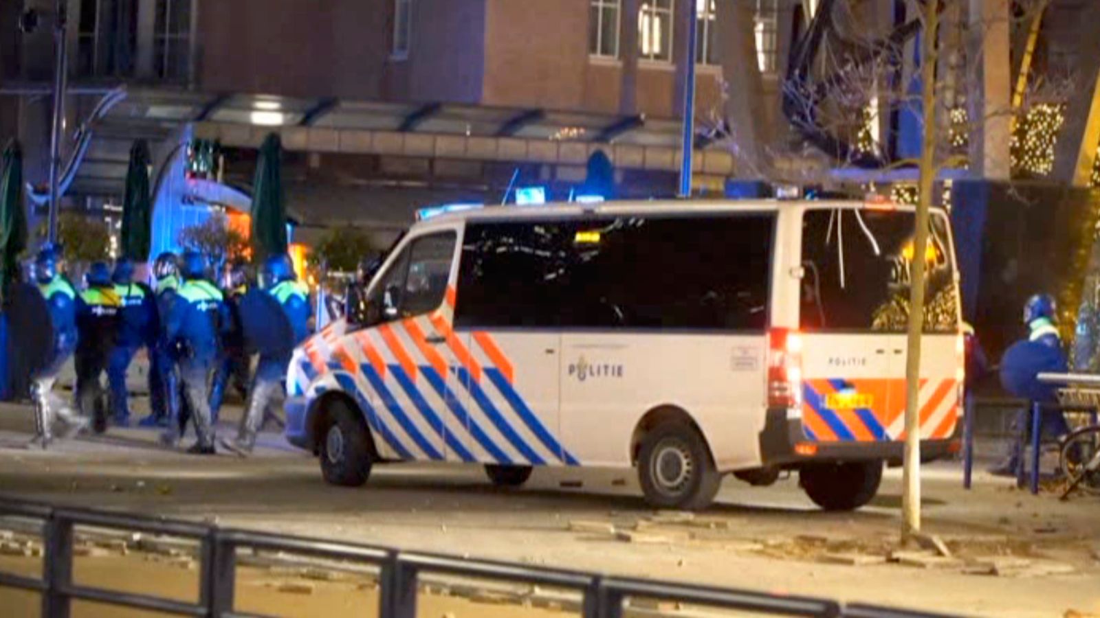 Rotterdam riots: Injuries and arrests during 'orgy of violence' at ...