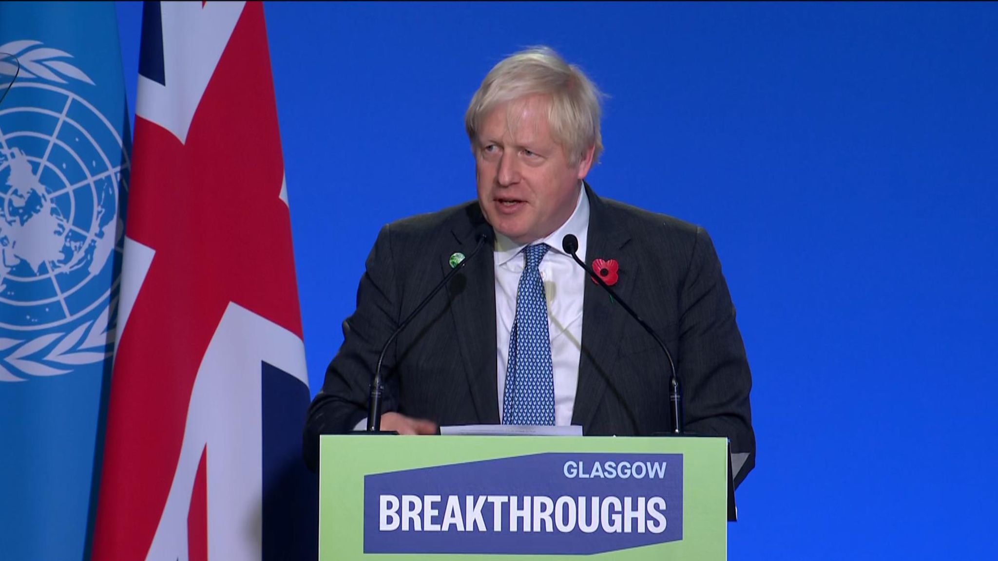COP26: Boris Johnson warns all countries must 'do more' in fight to ...