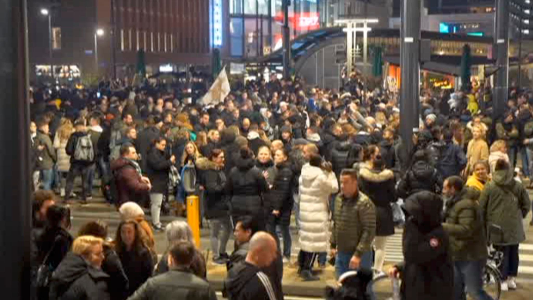 Rotterdam riots: Injuries and arrests during 'orgy of violence' at ...