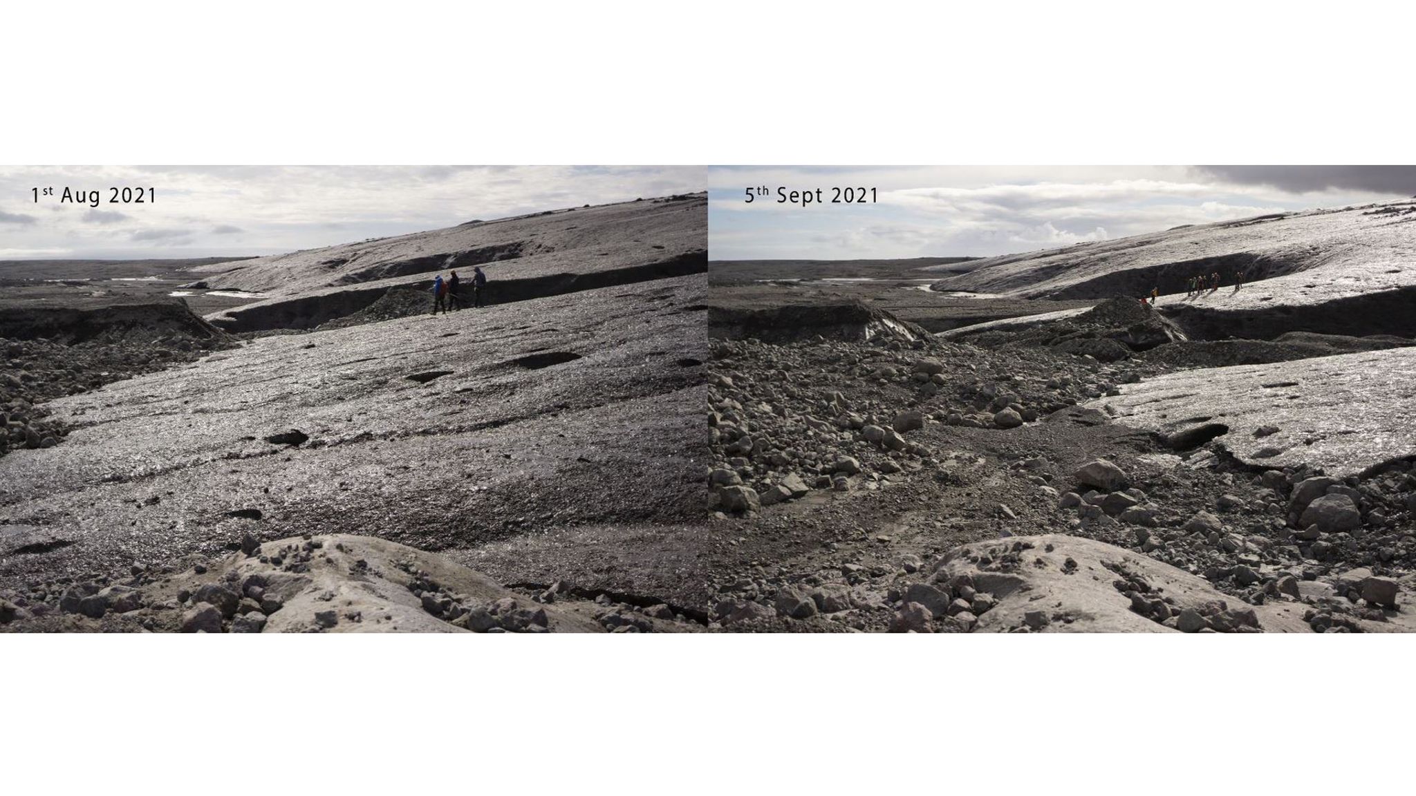 Climate change: Icelandic glacier melting faster than it can recover ...