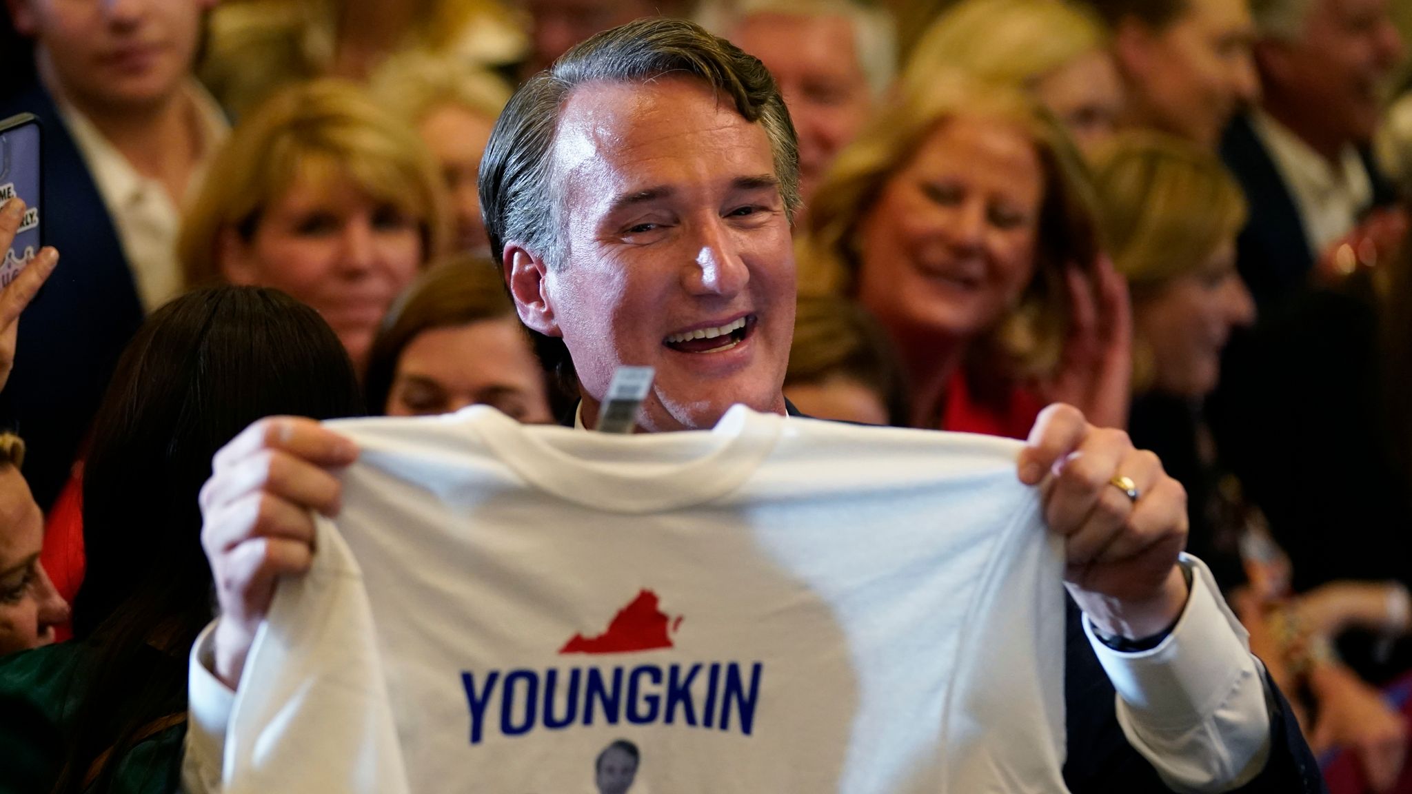 Republican Glenn Youngkin becomes shock new governor of Virginia as mid ...