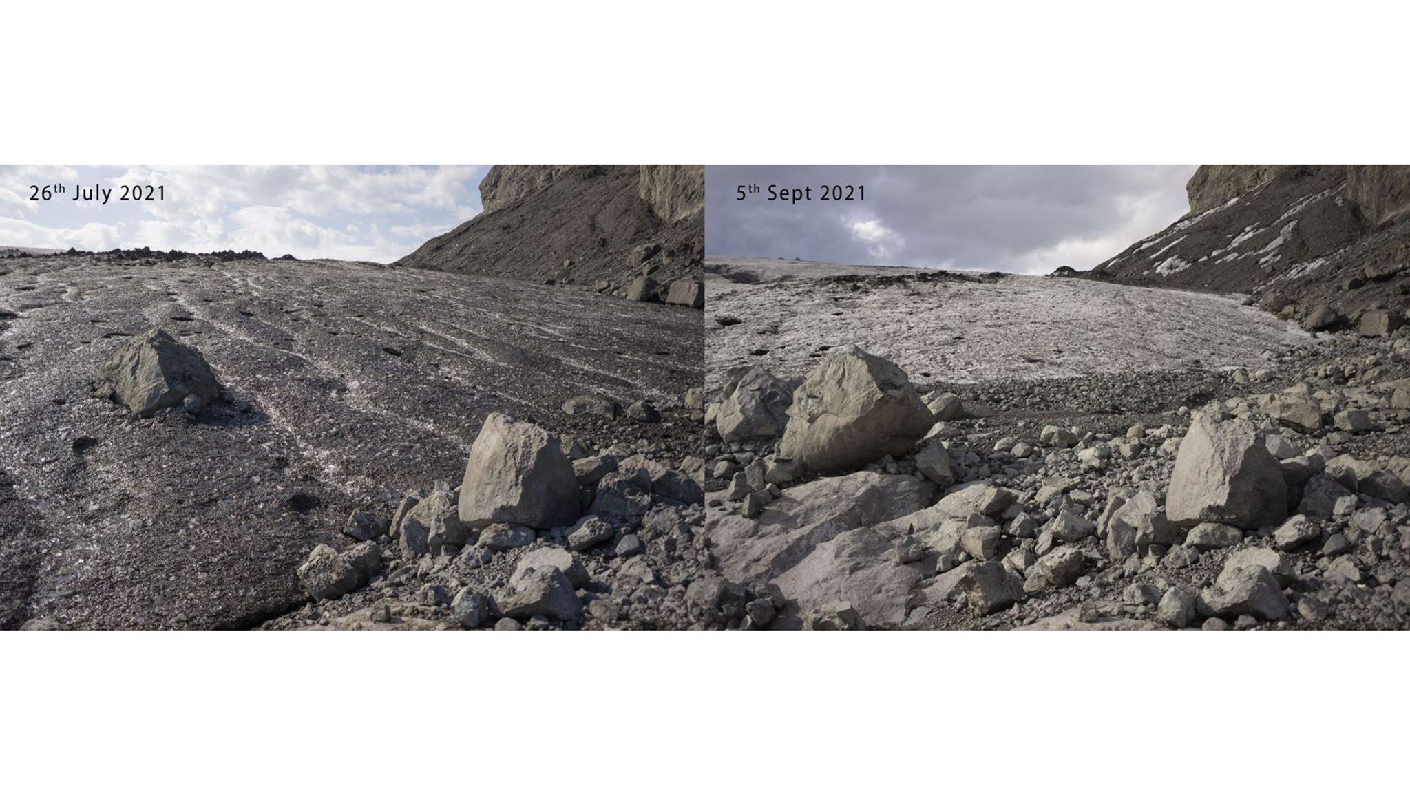 Climate change: Icelandic glacier melting faster than it can recover ...
