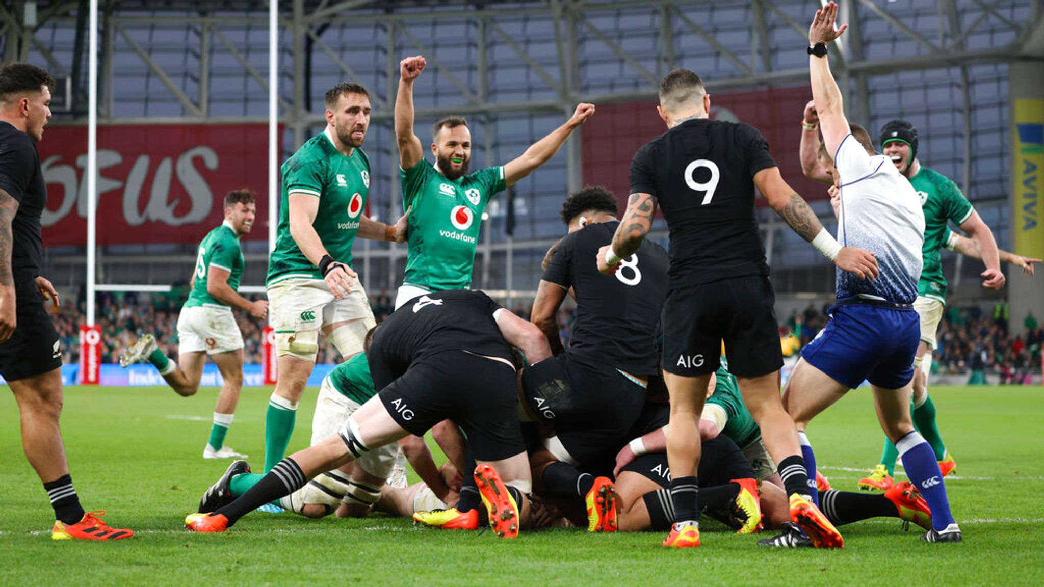 Joe Biden makes video call to Ireland rugby team after their win ...