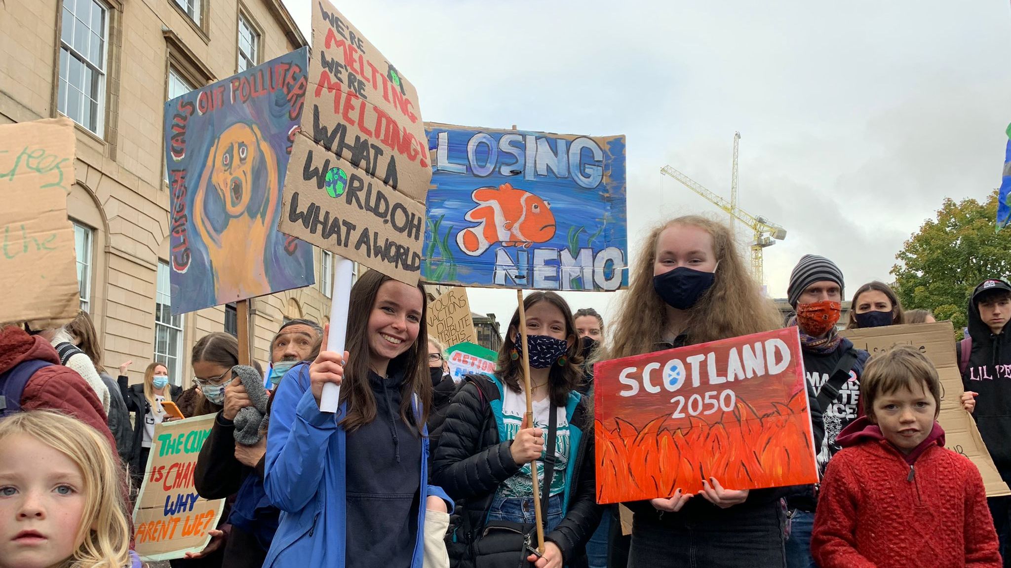 'We are angry': On the ground with young climate protesters joining ...