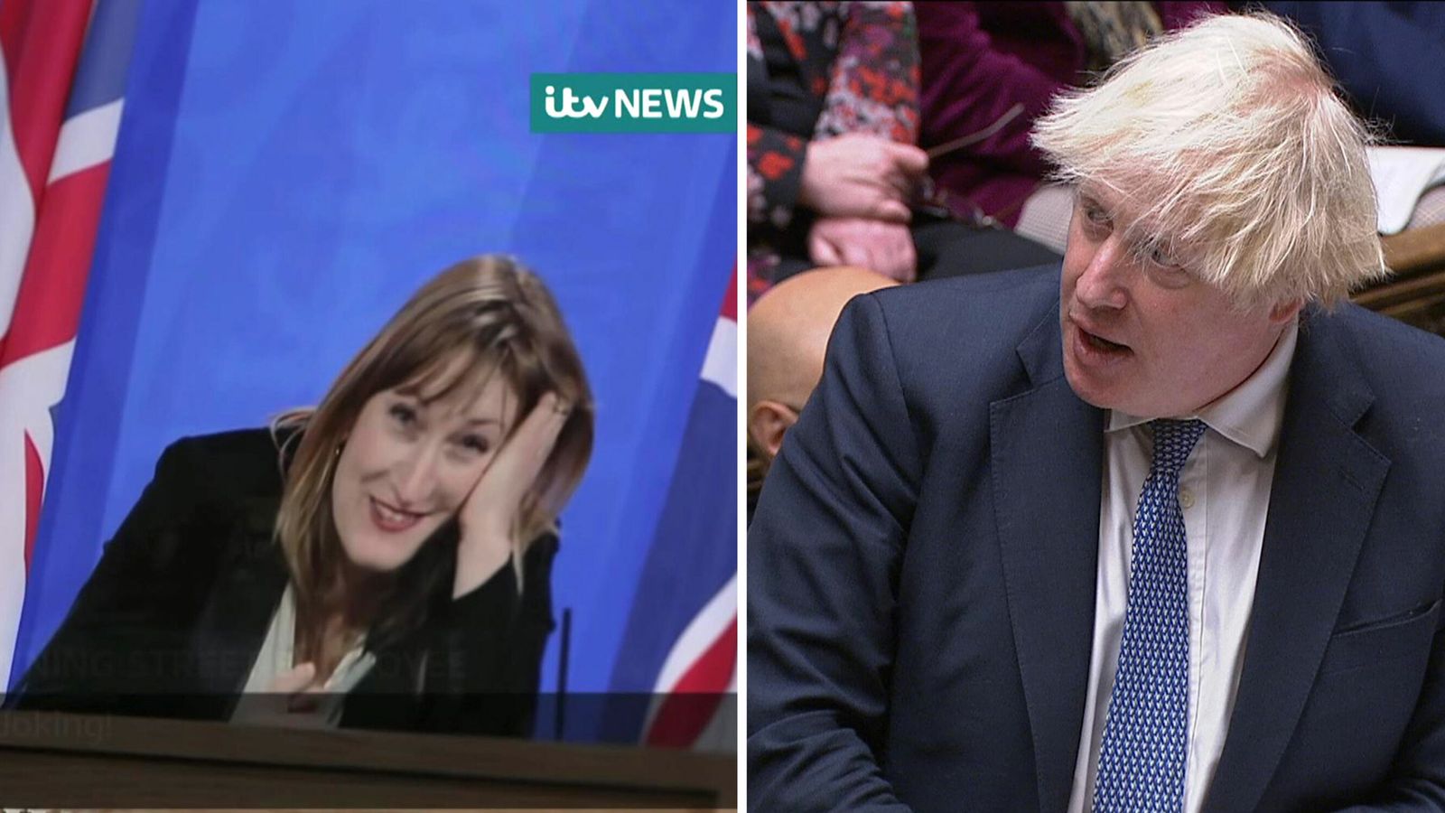 Boris Johnson apologises over footage of No 10 staff joking about ...