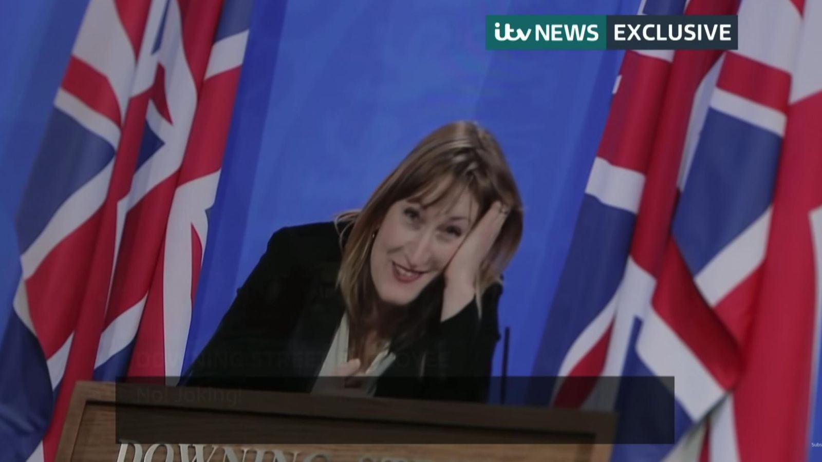 Footage reveals No 10 staff joking about 'Christmas party' in Downing ...