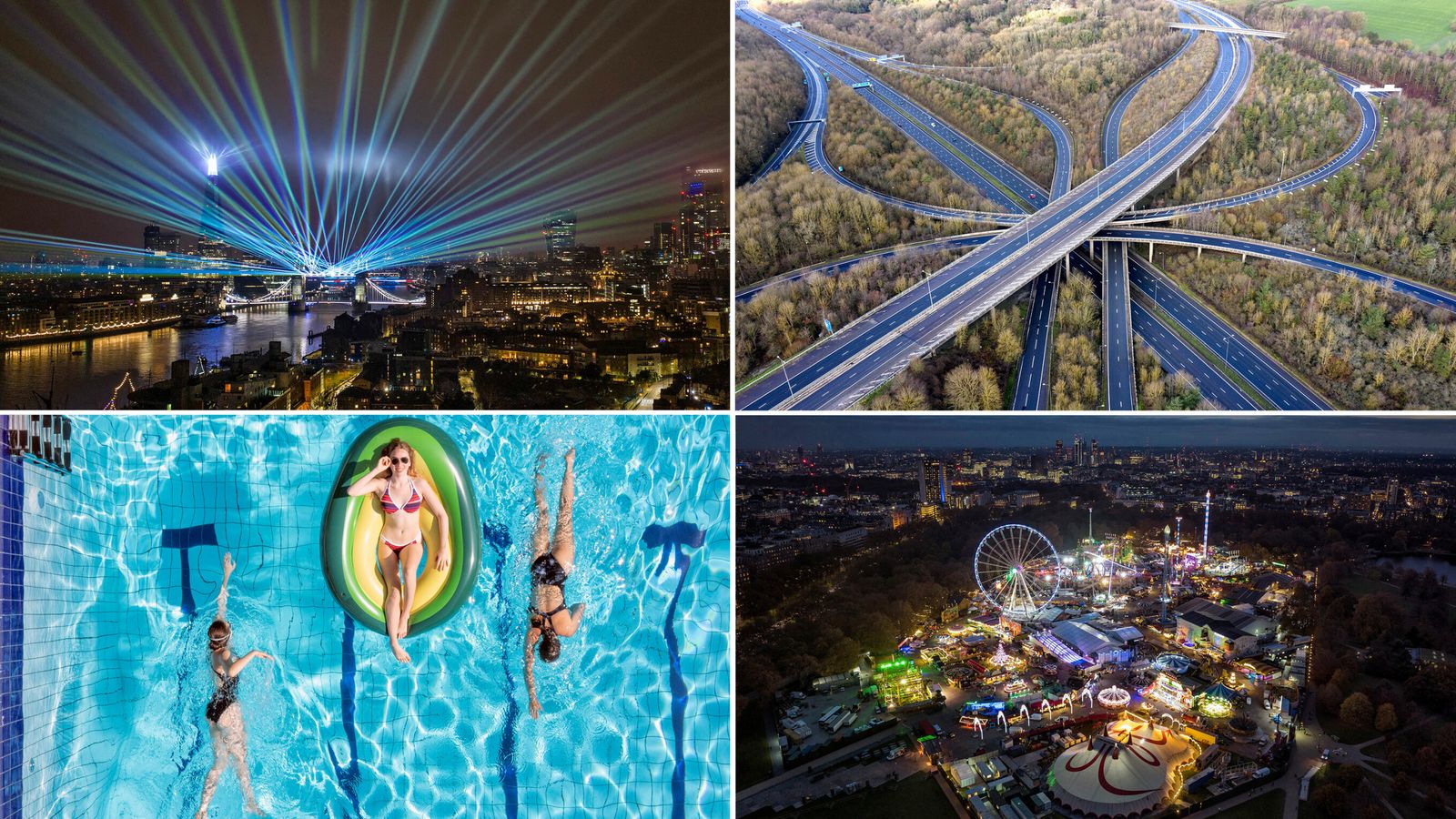 Britain from above in 2021: A drone photographer's view of life this ...