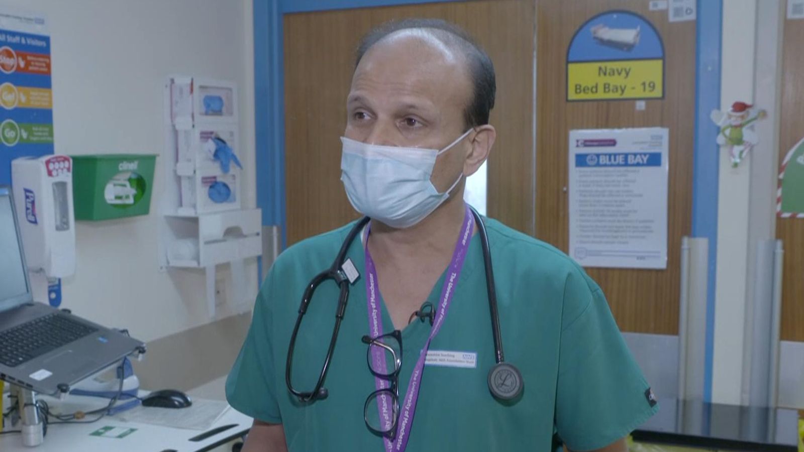 COVID-19: Ward doctor 'most concerned' about unvaccinated patients | UK ...